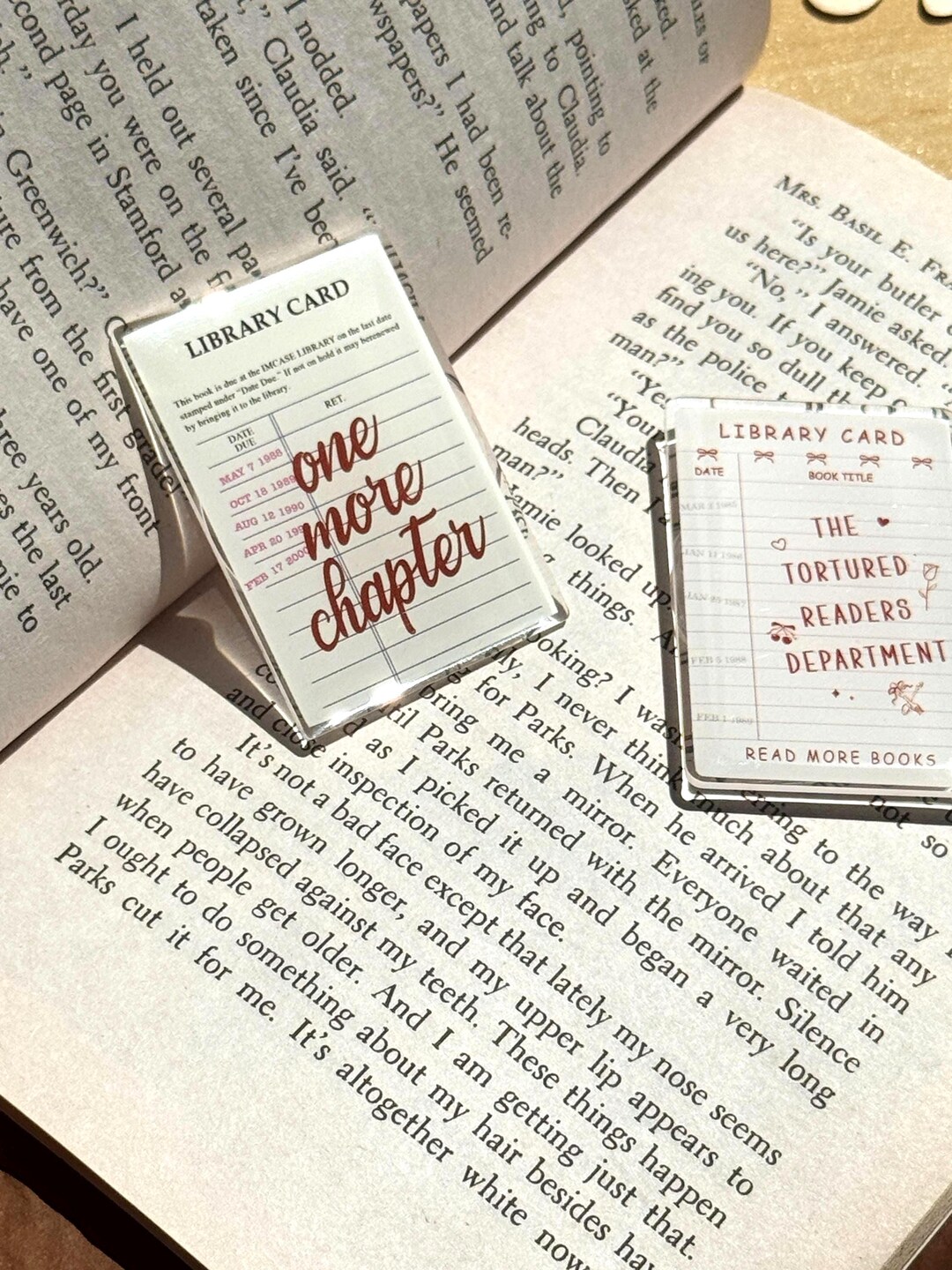 Library Cards Phone Grip |book Insert Magsafe Grip | Kindle Grips|back ...