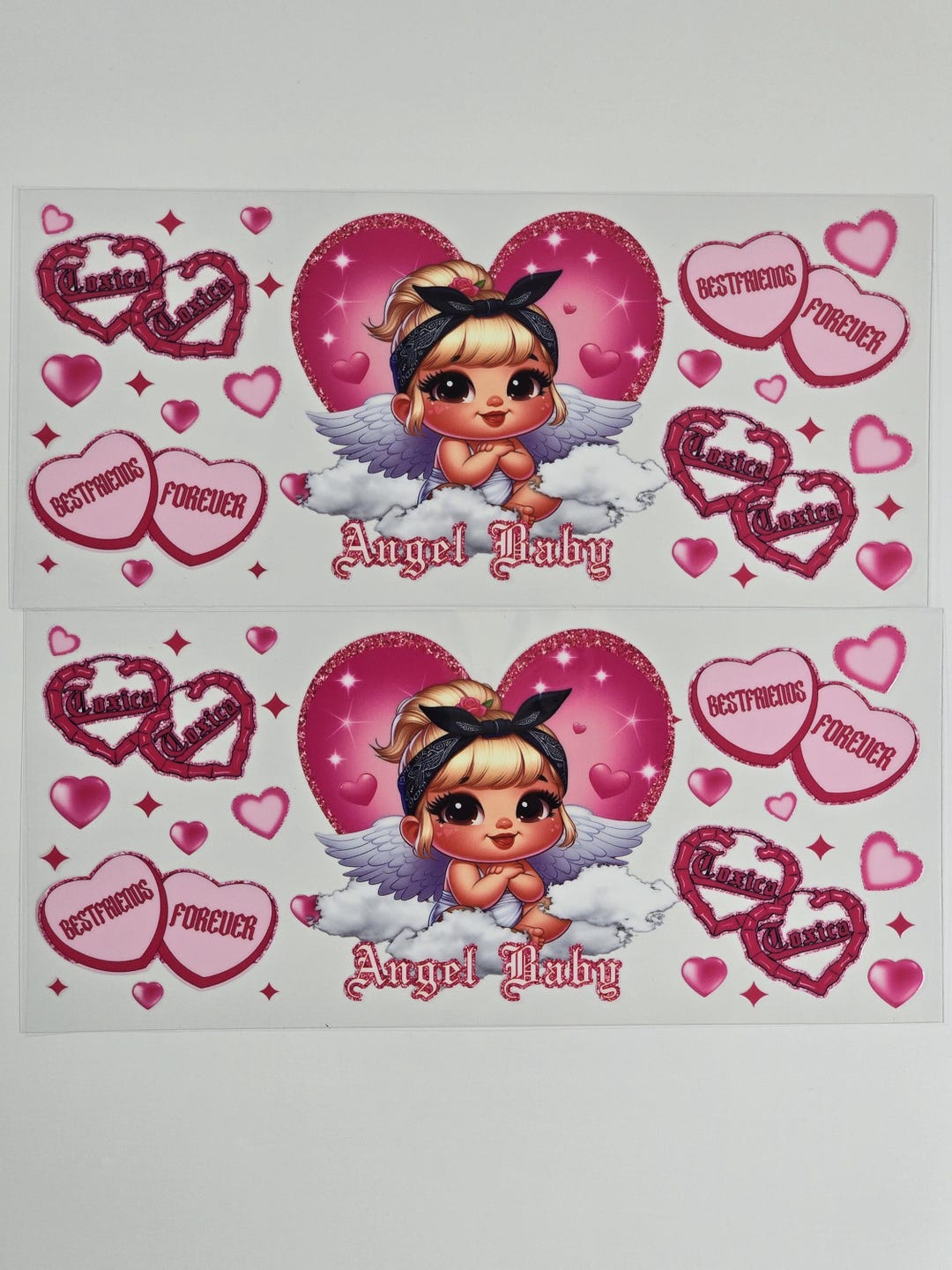 16oz Angel Baby Uv Dtf Wraps - Etsy