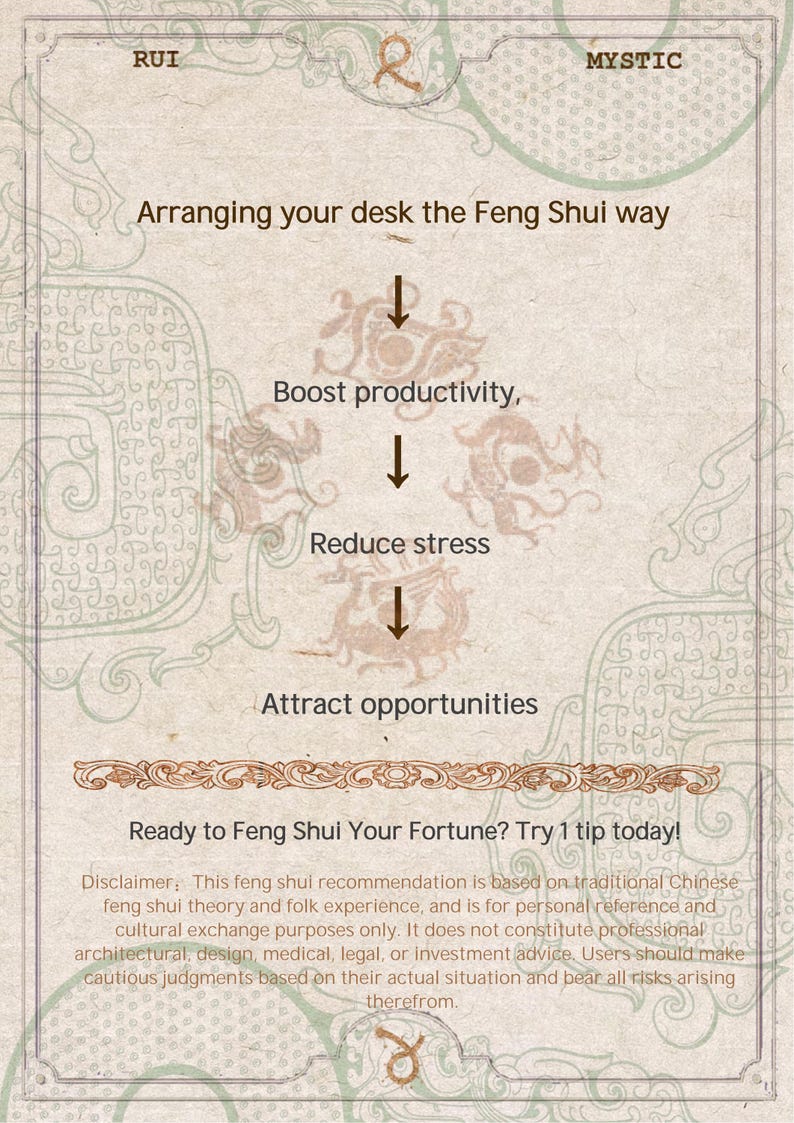 2026 Office Feng Shui Guide | Become a Super Lucky Professional | Anti ...