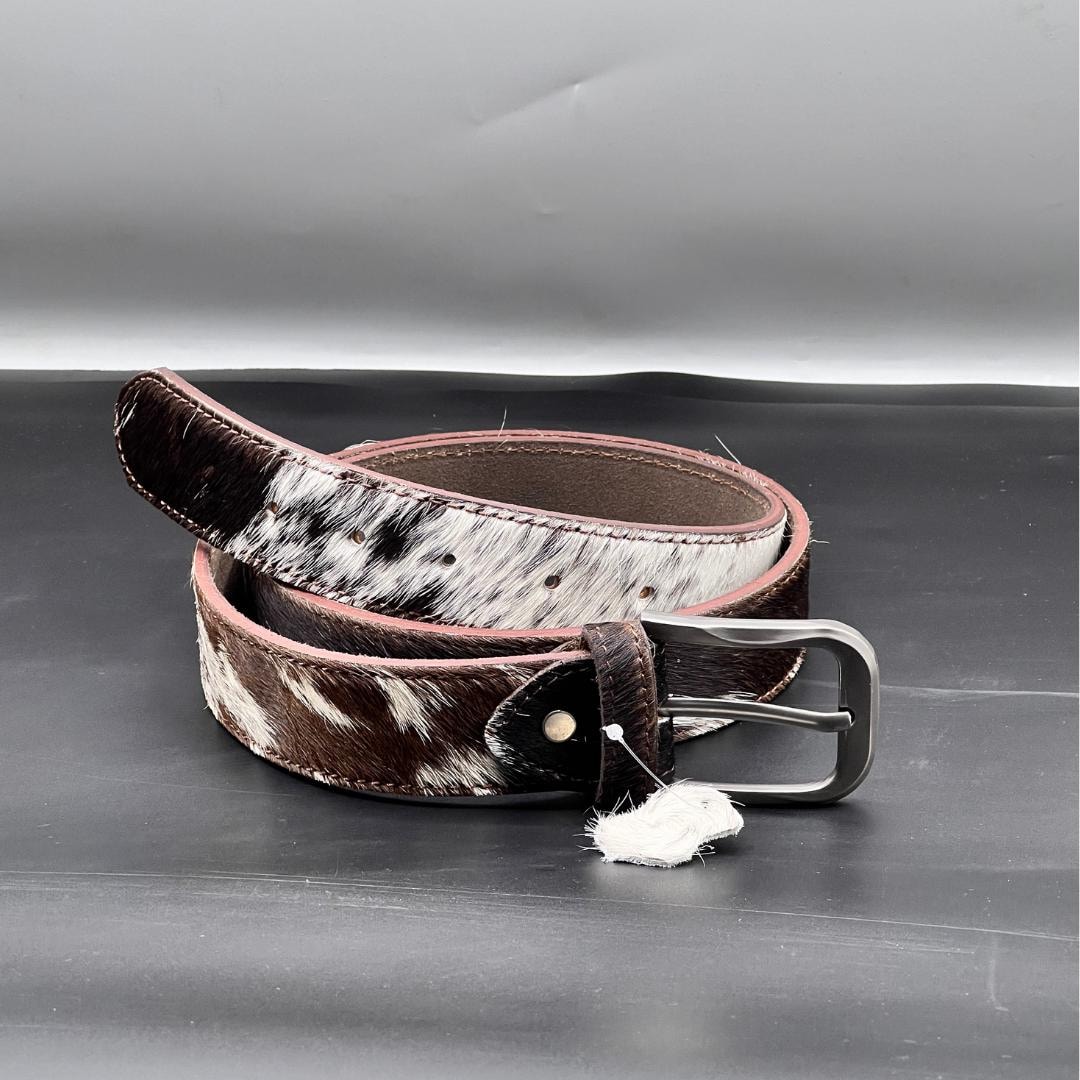 COWHIDE Leather Belts for Adults| 100% Natural Cow Hide Belts for Men ...