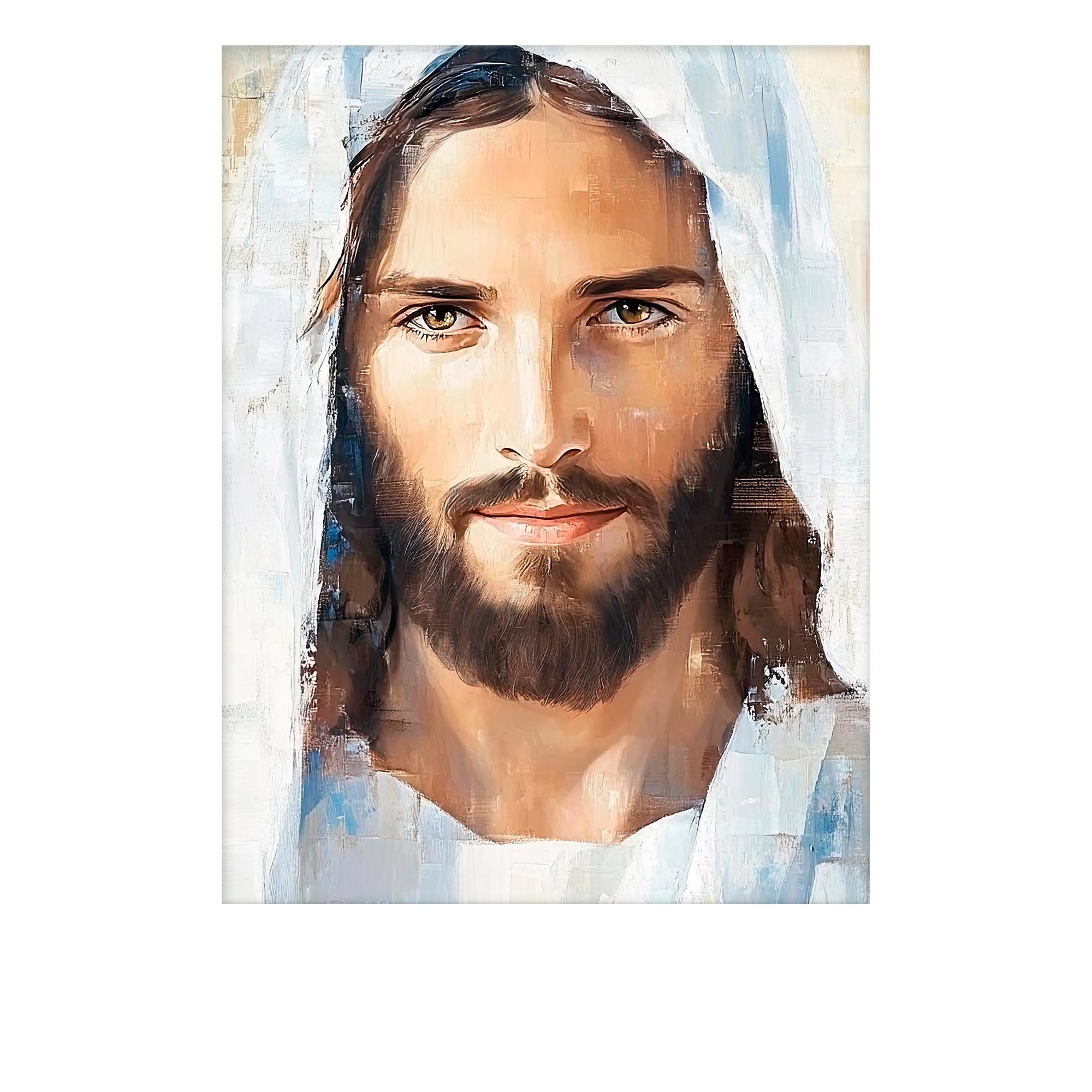 Savior of Miracles, LDS Art, Jesus Christ Artwork, Christian Wall Art ...