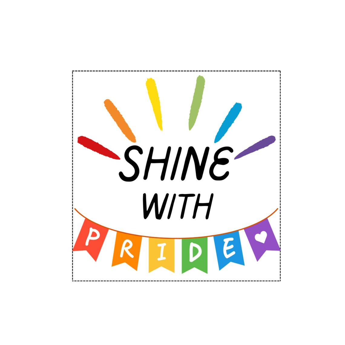 Happy Pride Month Gift Tags, Love is Love, Rainbow Vibes Only, Assorted ...