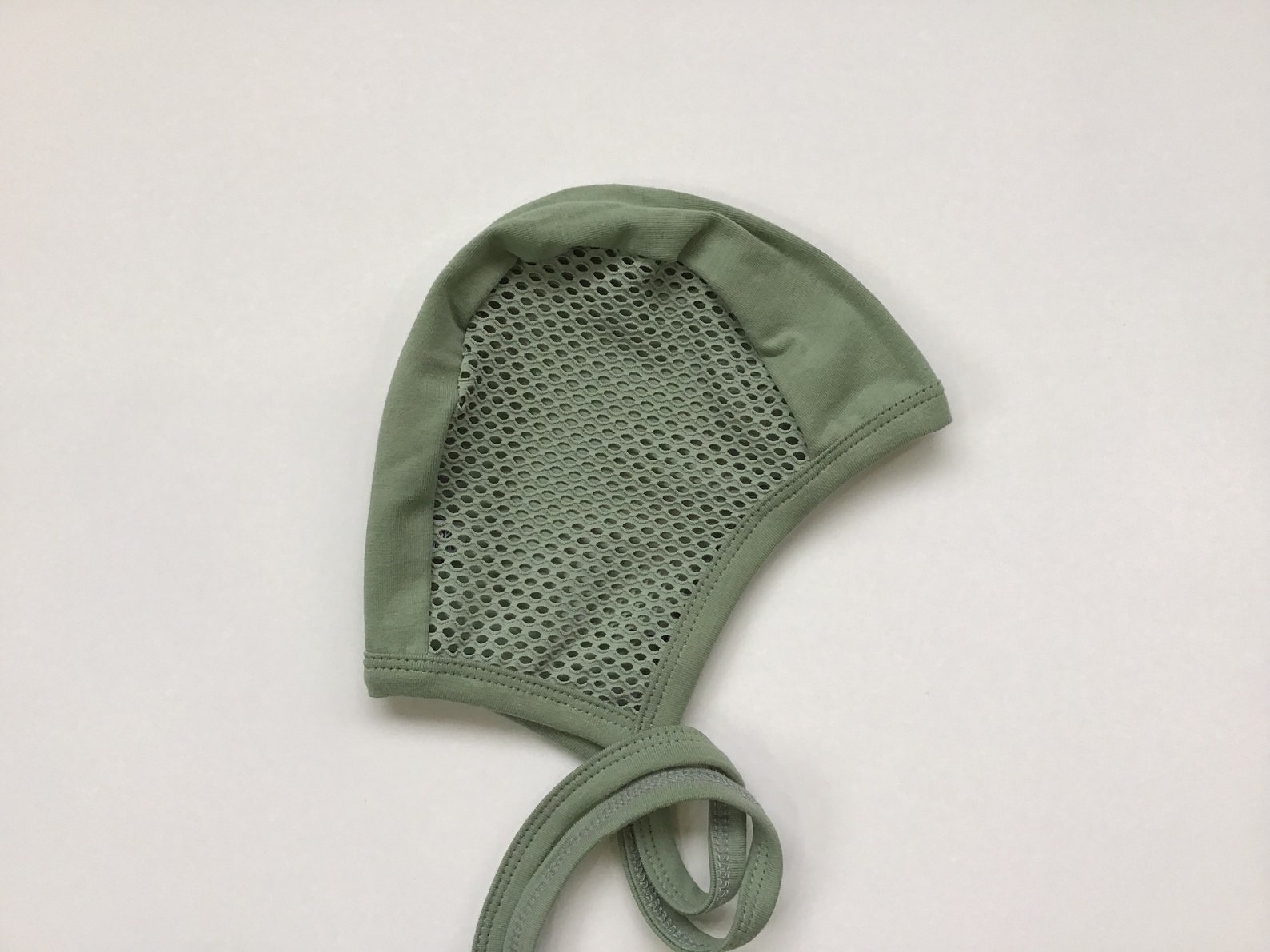 Sage Green Pilot Hat, Hearing Aid Hat With Mesh, Cochlear Hearing Aid ...