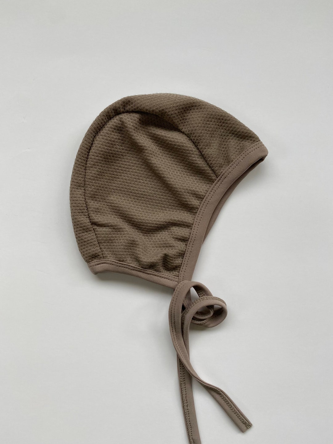Taupe Mesh Baby Pilot Hat, Baby Hat, Hearing Aid Hat, Emmifaye Hat, Hat ...