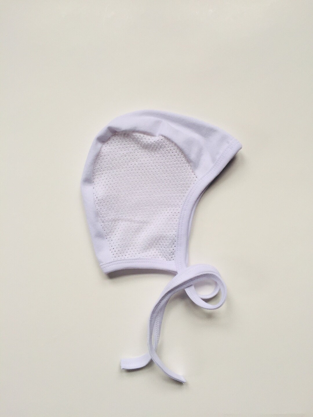 Baby Pilot Hat, Hearing Aid Hat With Mesh, White Mesh Hat, Hat With ...