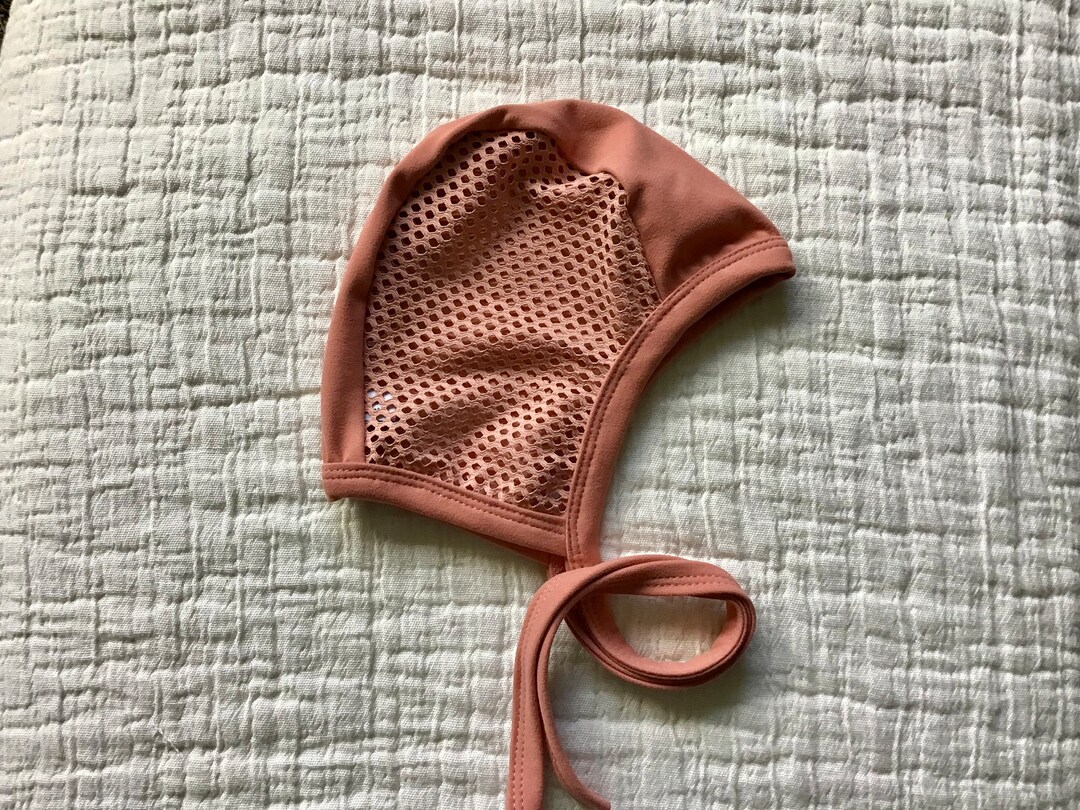 Coral With Mesh Pilot Hat, Hearing Aid Hat, Cochlear Hearing Aid Hat ...