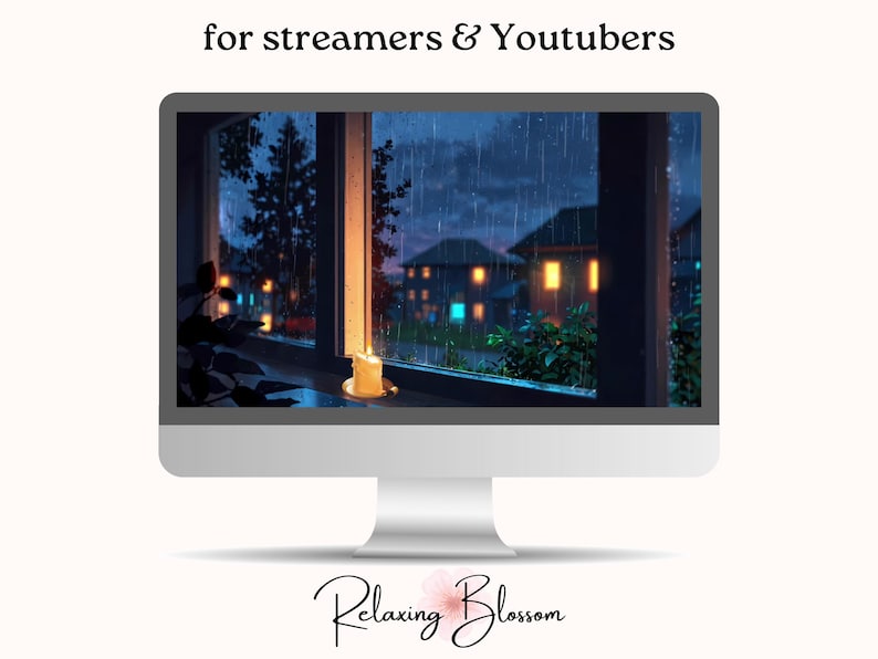 Animated Background Rain ASMR Lofi Aesthetic Animated Wallpaper | 1 ...