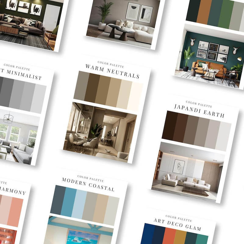 Interior Palette Design - Etsy UK