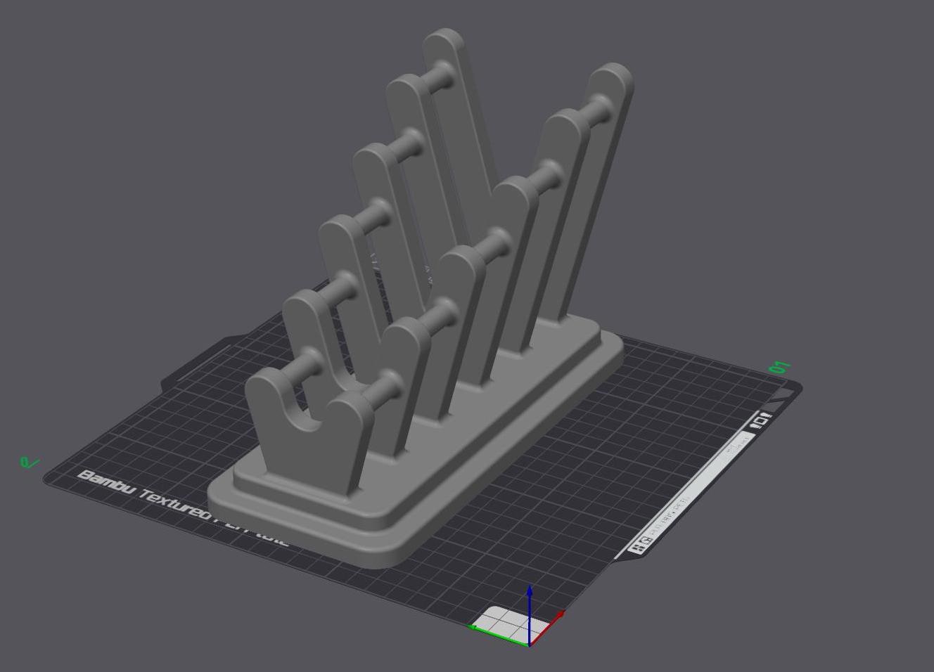 Pen Display Stand STL - Etsy