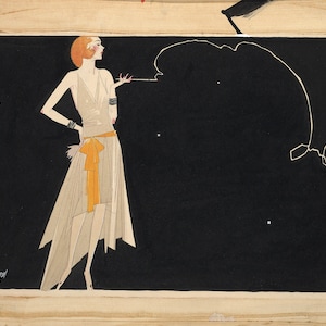 Russell Patterson Art Deco Print: 1920s Fashion Illustration - Etsy
