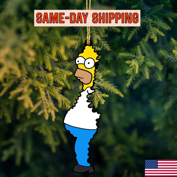 Homer Bush Christmas - Etsy