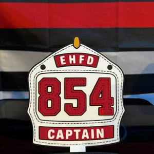 Custom 3d-printed Firefighter Shield Replica – YOUR Shield 3D Printed ...