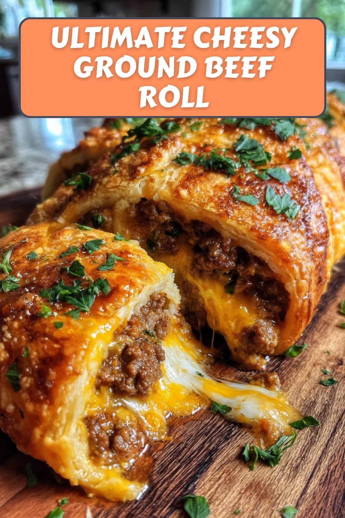 Ultimate Cheesy Ground Beef Roll Recipe | Instant Digital Download PDF ...