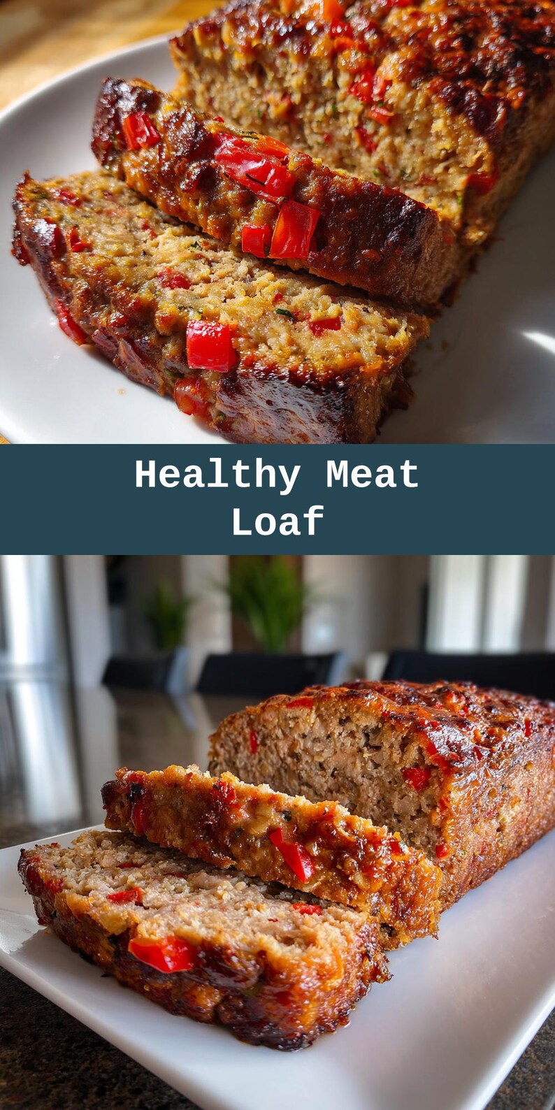 Healthy Meat Loaf Recipe | Printable Recipe Card | Digital Download ...