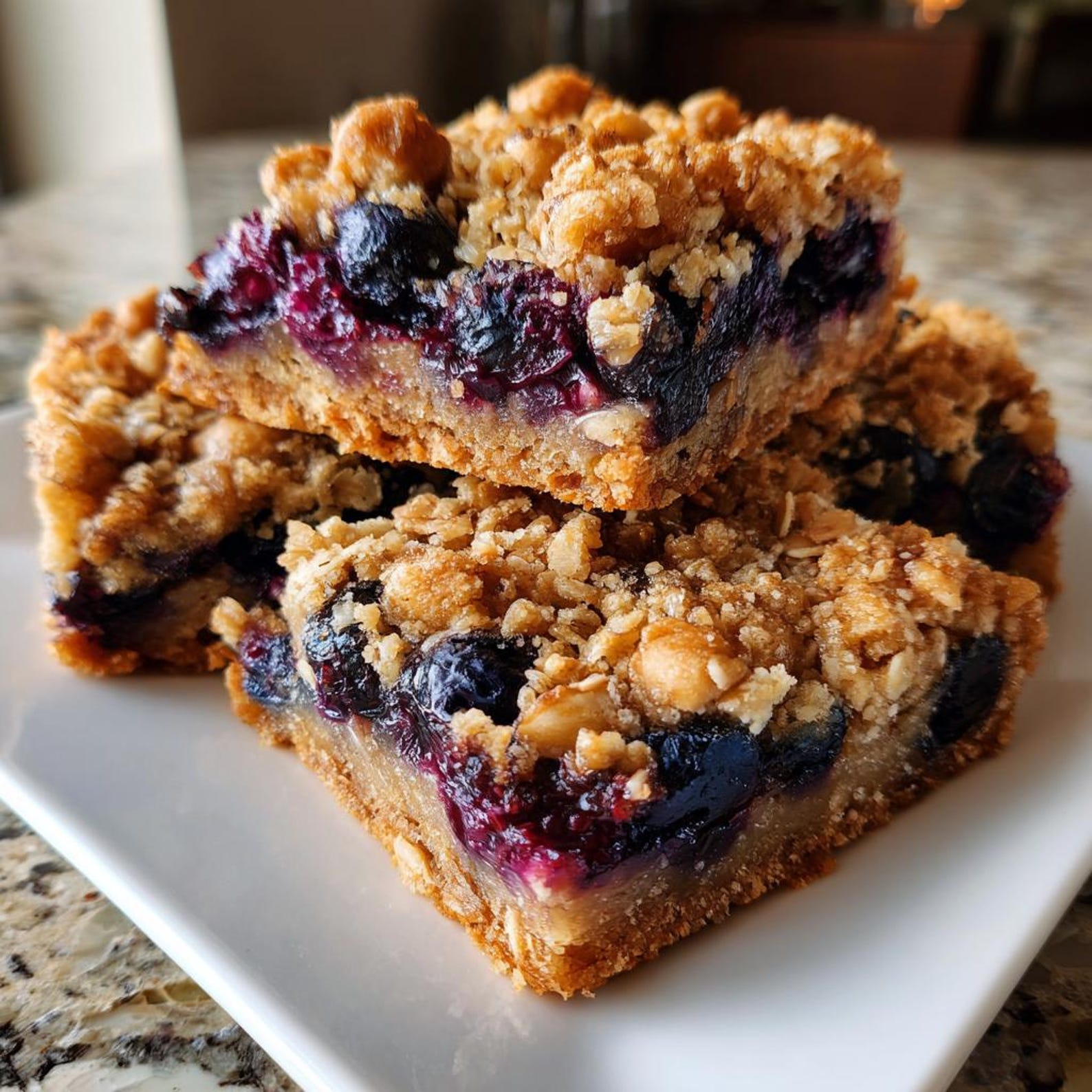 Blueberry Muffin Bars Recipe | Printable Recipe Card | Digital Download ...