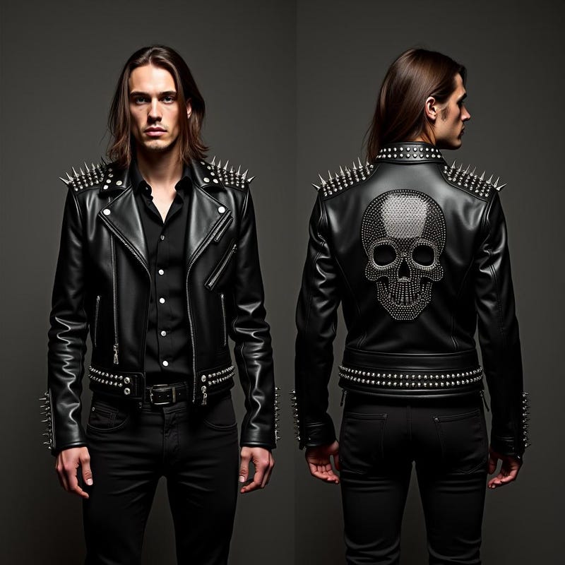 Shoulder Spike Jacket - Etsy