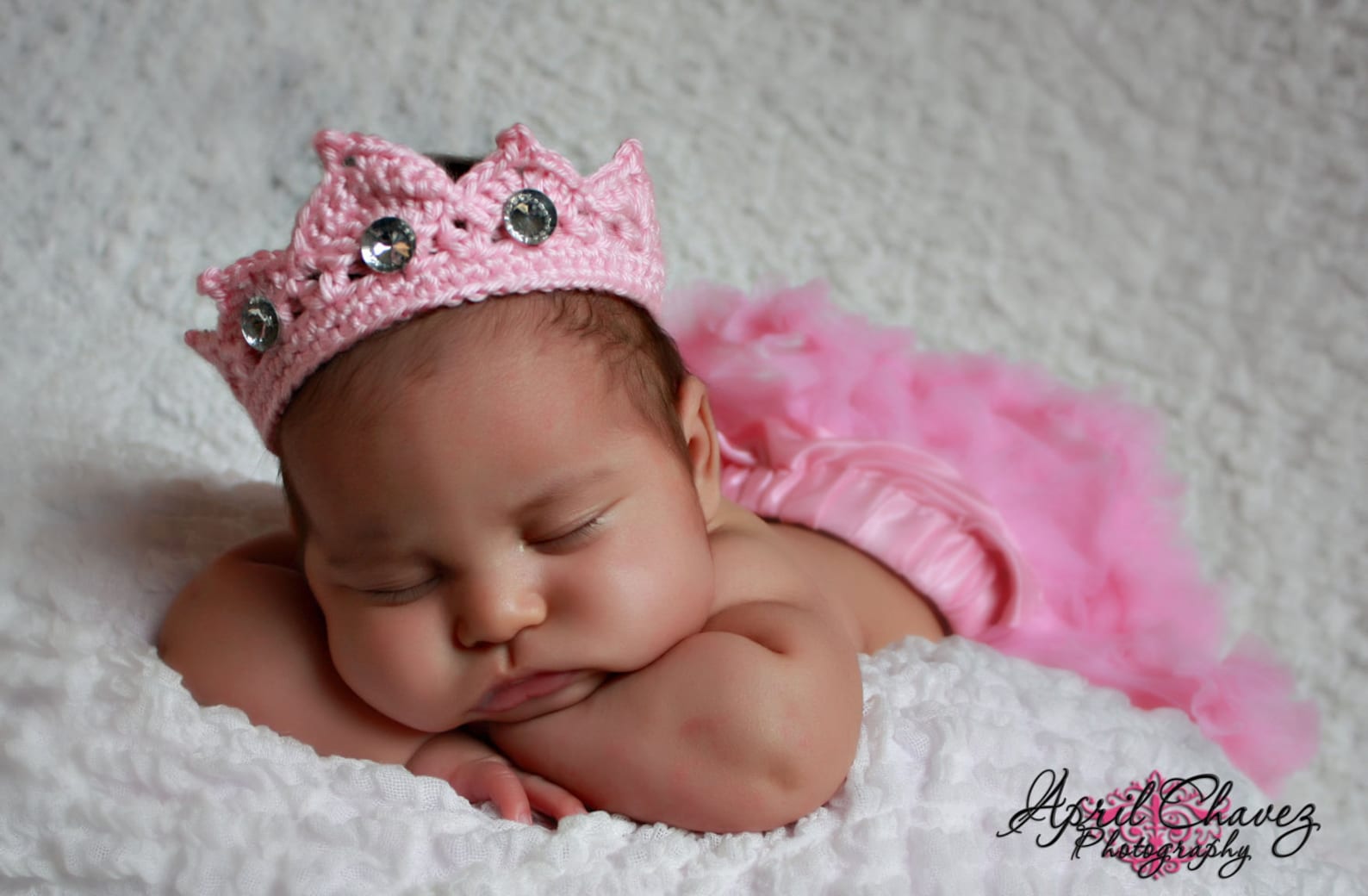 3-6 Month Princess Tiara Crown Pattern, Great Photo Prop or Gift - Etsy