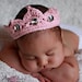 3-6 Month Princess Tiara Crown Pattern, Great Photo Prop or Gift - Etsy