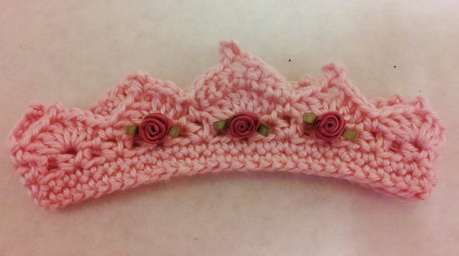 3-6 Month Princess Tiara Crown Pattern, Great Photo Prop or Gift - Etsy