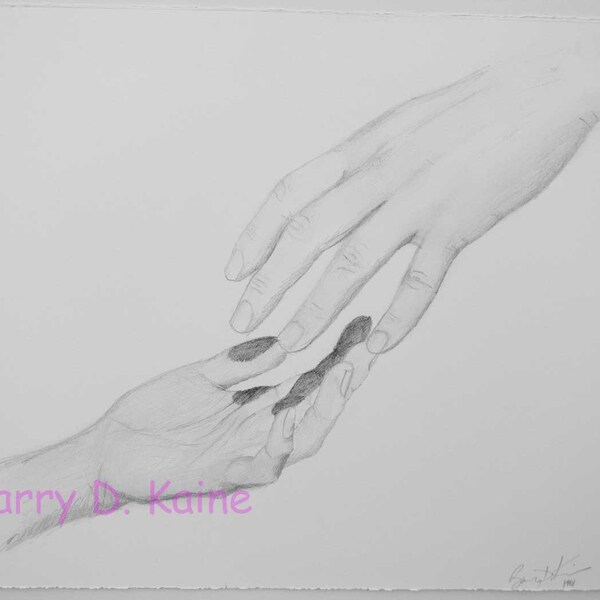 Hands Reaching - Etsy