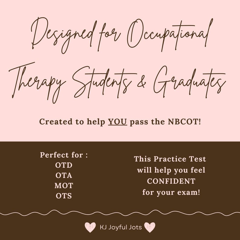 NBCOT Practice Test: 125 Questions With Detailed Rationale (pdf & Ppt ...