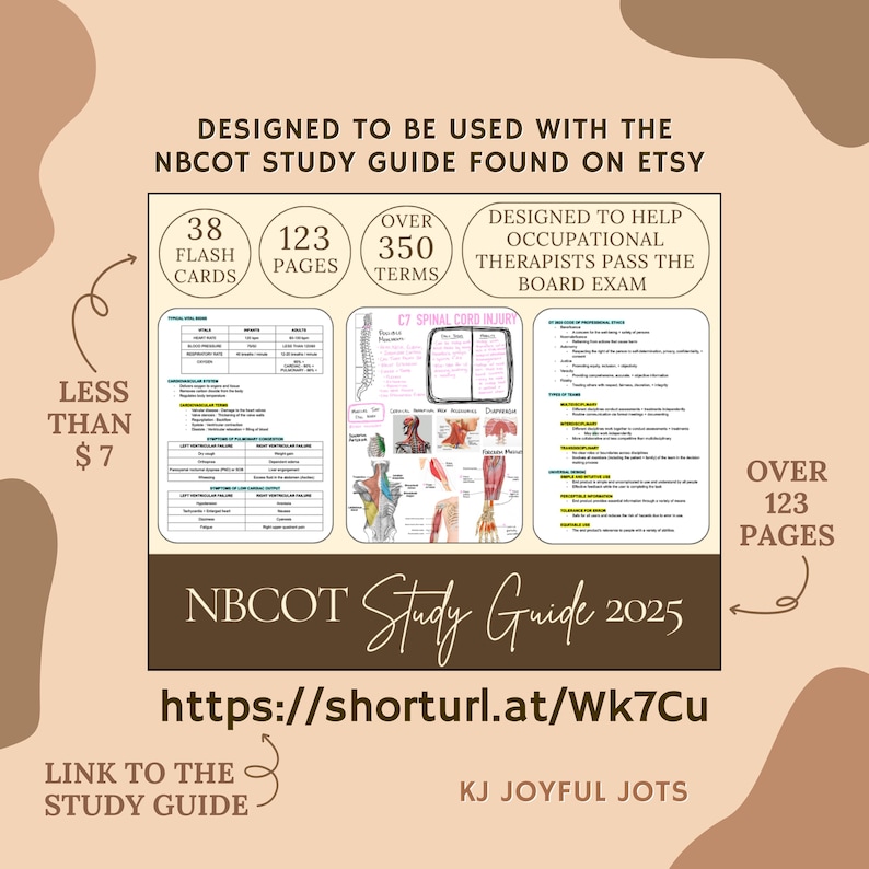 NBCOT Study Plan: 5-week OT/COTA Exam Prep (instant Download) Guide for ...