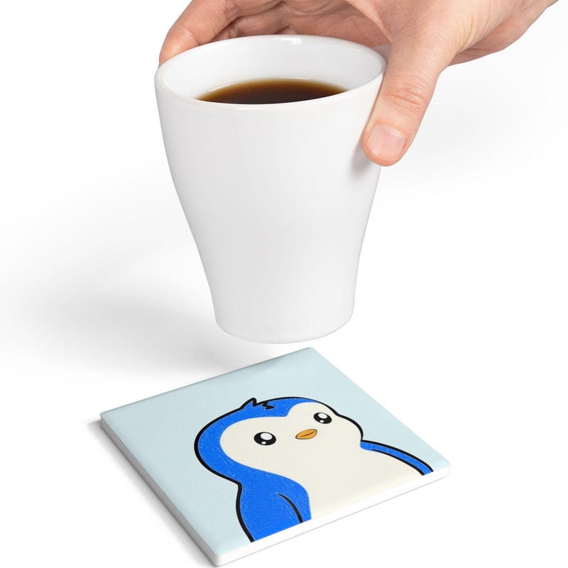 Penguin Coasters for Drinks - Etsy