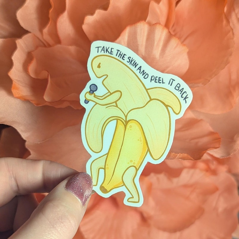 Banana Stickers - Etsy