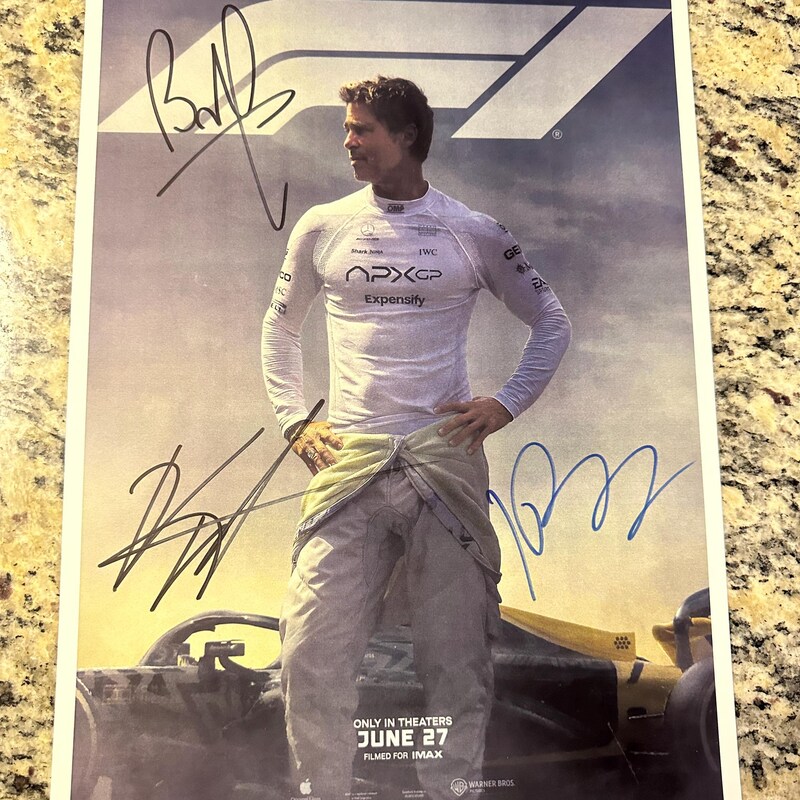 F1 Brad Pitt Trailer - Etsy Australia