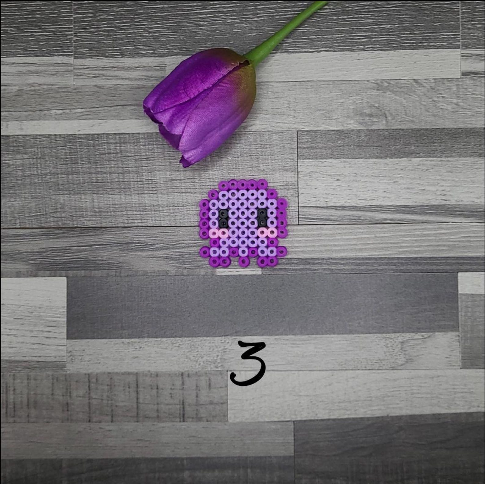 Octopus Perler Beads Keychains and Magnets - Etsy