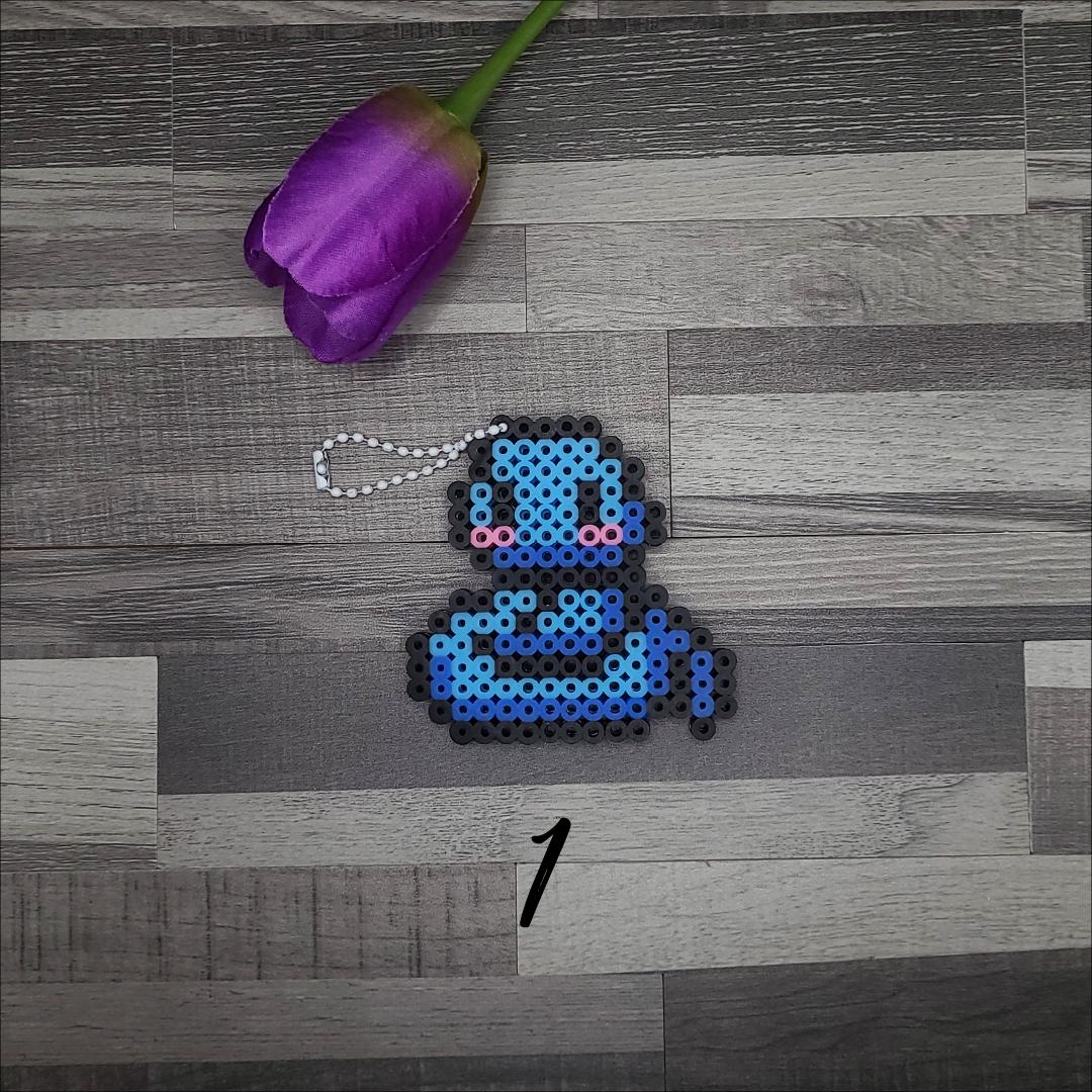 Snake Perler Bead Keychain and Magnets - Etsy