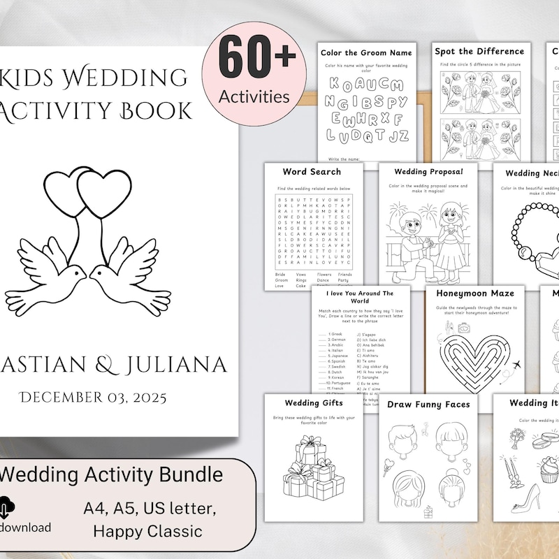 Party Game Book Template - Etsy