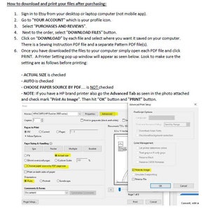 PDF Sewing Pattern, Linen Top, Sewing Pattern, Digital Download, Style ...