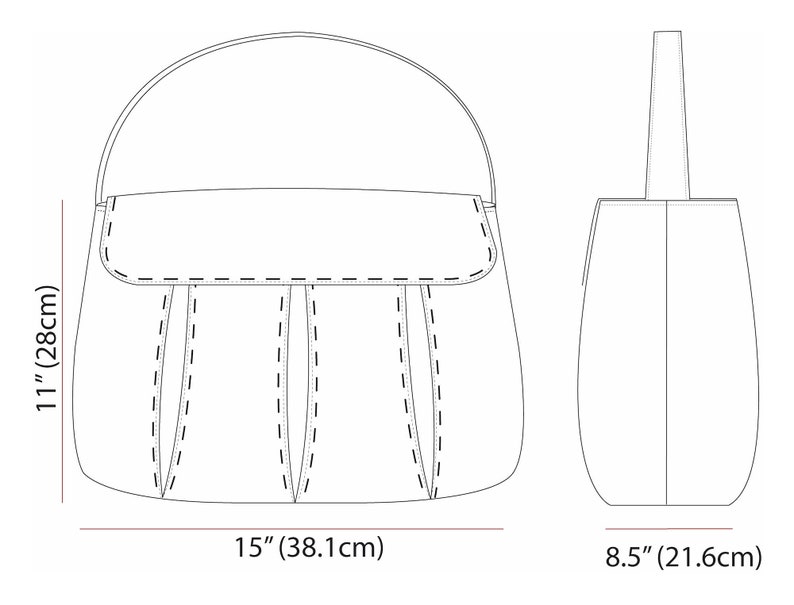PDF Sewing Pattern Hand Bag Sewing Pattern Digital Download - Etsy
