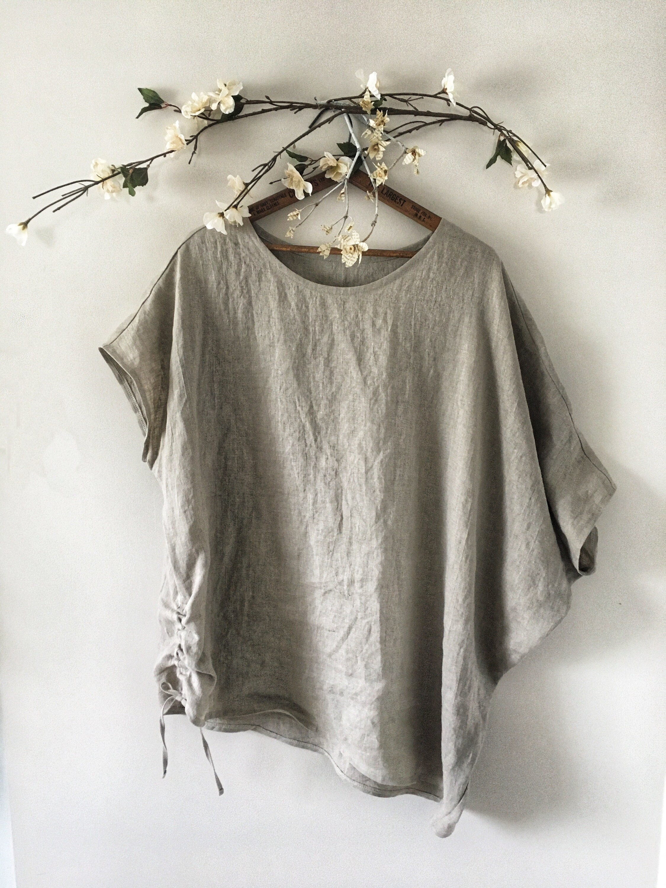 PDF Sewing Pattern, Linen Top, Sewing Pattern, Digtial Download Pattern ...