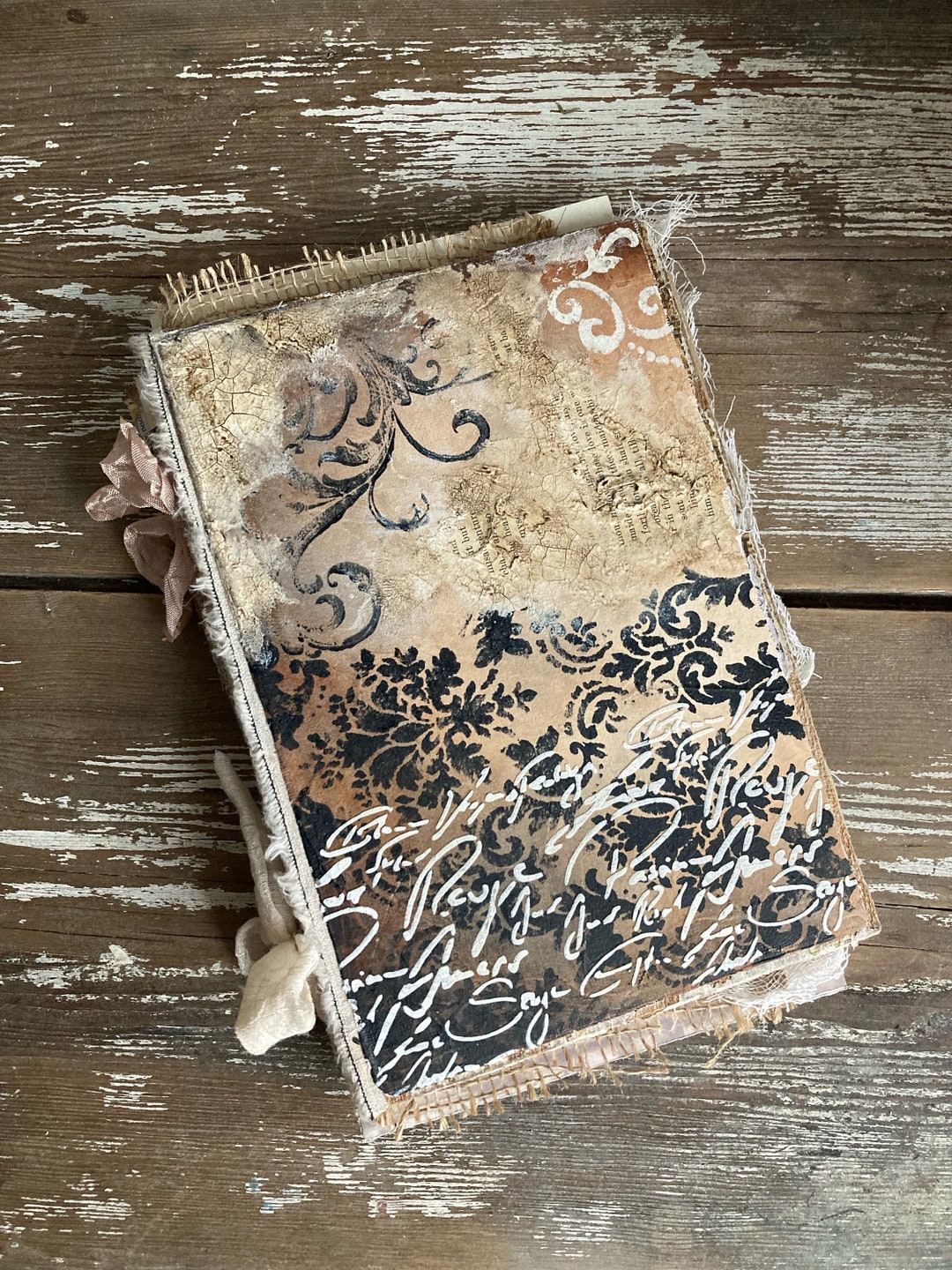 Junk Journal, Handmade Journal, Artist Book, Art Journal - Etsy