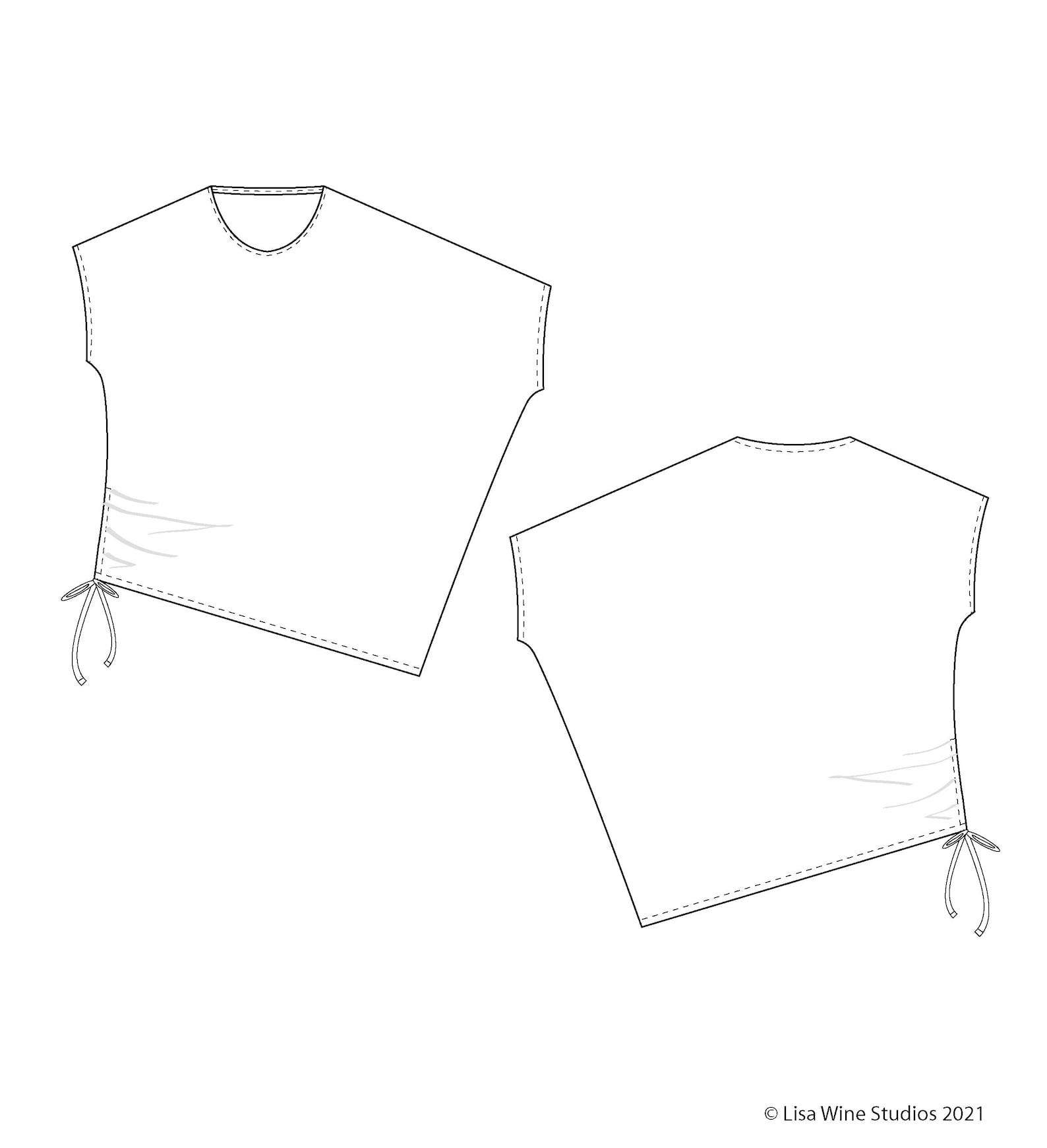 PDF Sewing Pattern Linen Top Sewing Pattern Digtial - Etsy Australia