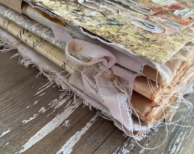 Junk Journal, Handmade Journal, Artist Book, Art Journal, Scrapbook - Etsy