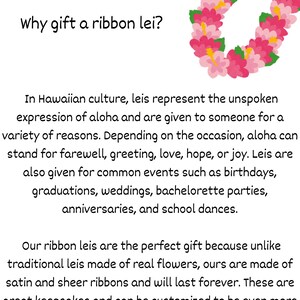 Graduation Maile Ti Leaf Ribbon Lei - Etsy