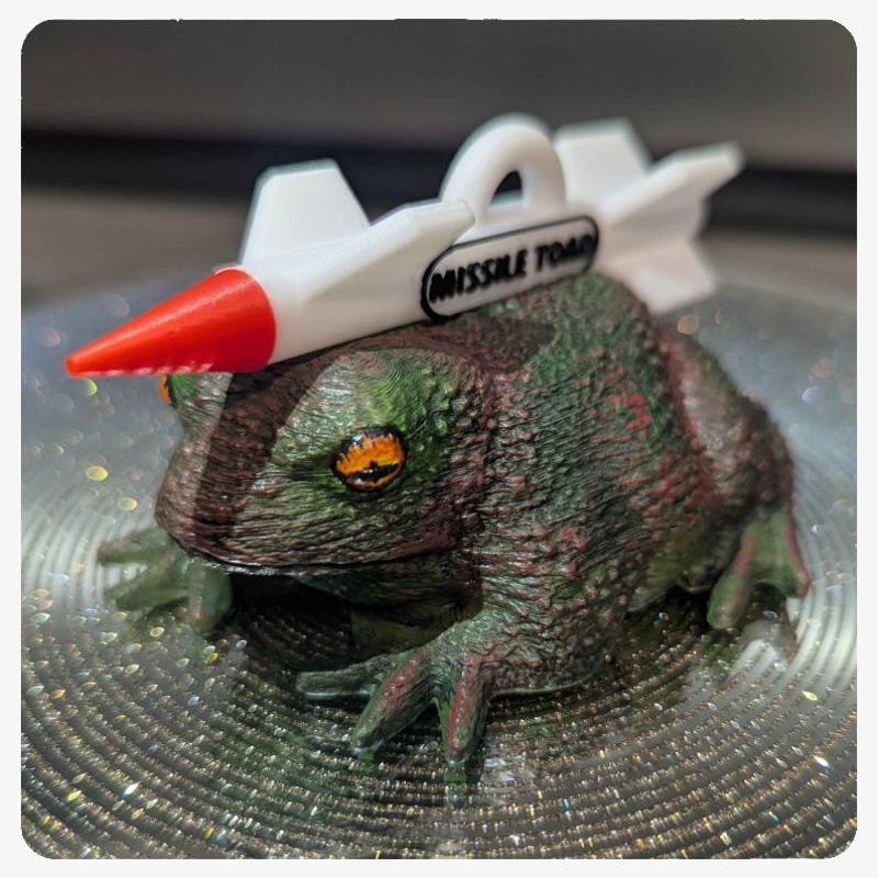 Missile Toad - Etsy