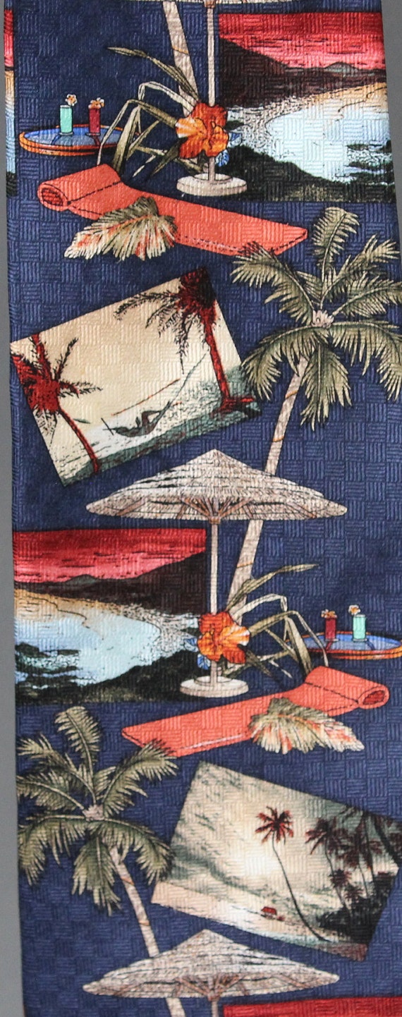 Tropical Paradise Tie. Island Lovers Tie Exotic Tie. … - Gem