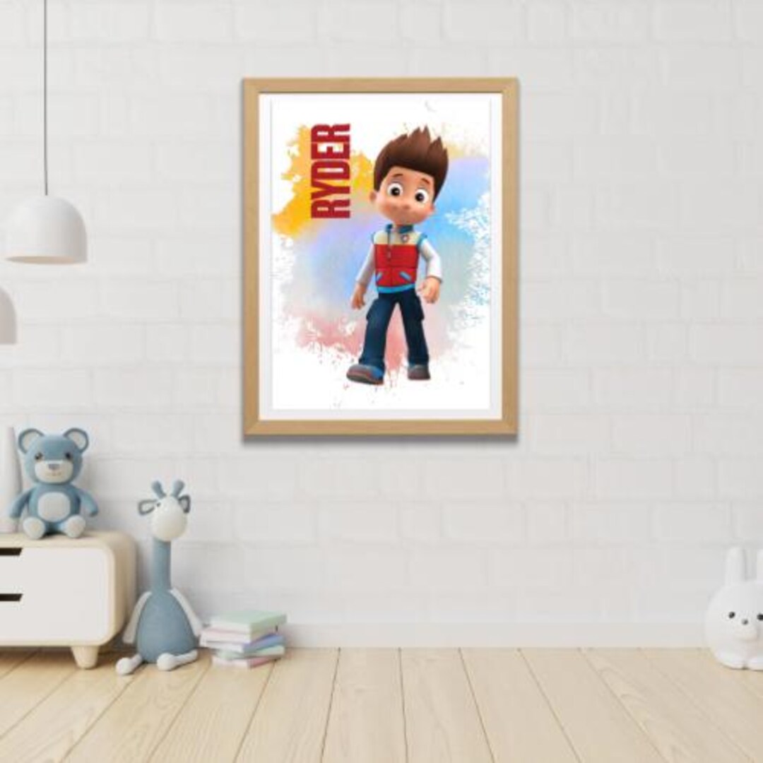 A1/A2/A3/A4 Paw Patrol Digital Prints Download Wall Art Room Decor - Etsy