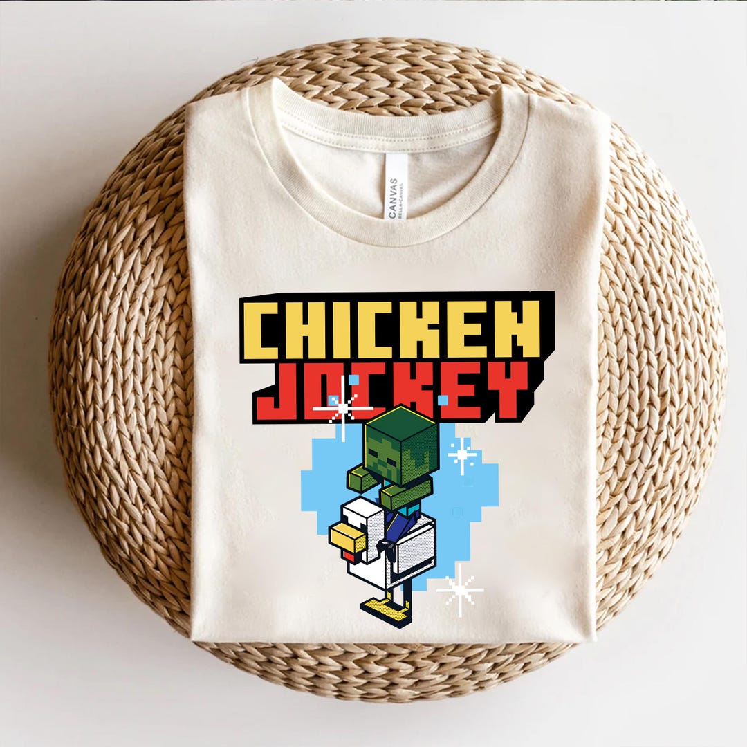 Chicken Jocke T-shirt Gift for Game Lover Chicken Square Funny Shirt ...