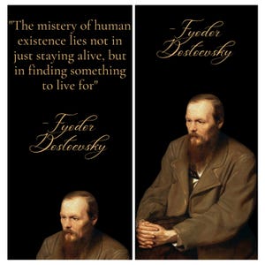Bookmark Fyodor Dostoevsky, the Brothers Karamazov Bookmark, Dostoevsky ...