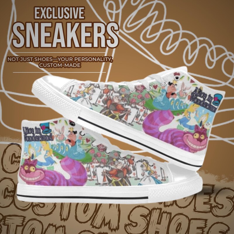 Alice in Wonderland Shoes - Etsy