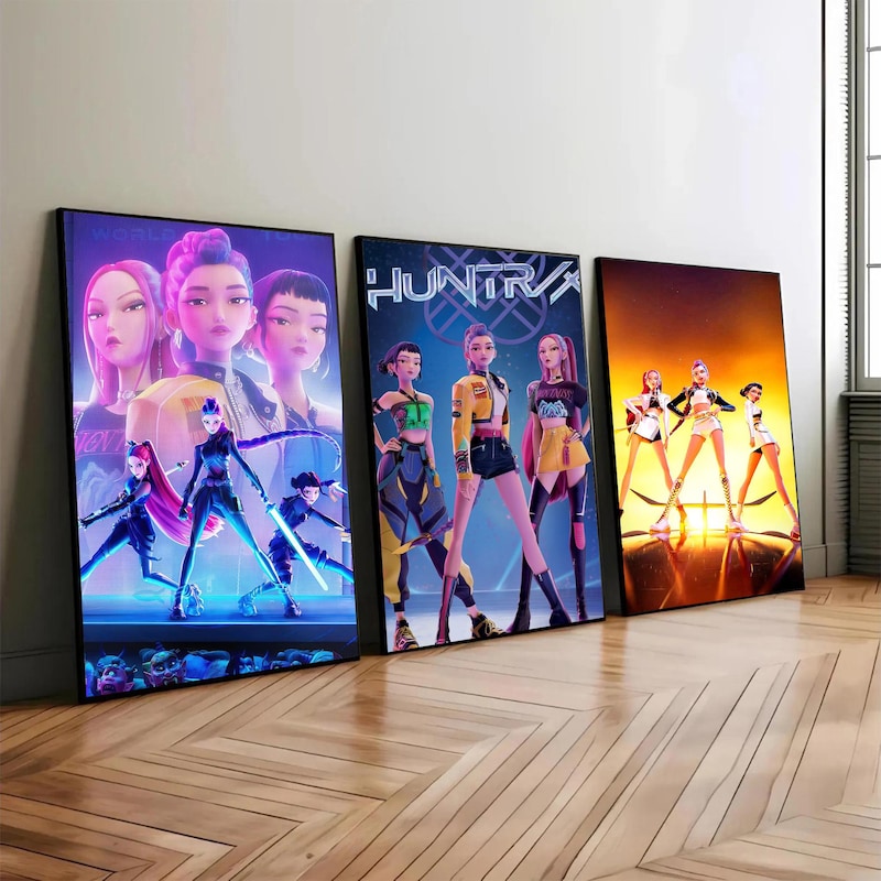 Huntrix Characters Png - Etsy