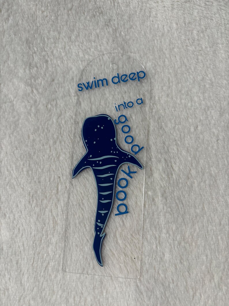 Swim Deep Into a Good Book – Whale Shark Bookmark - Etsy