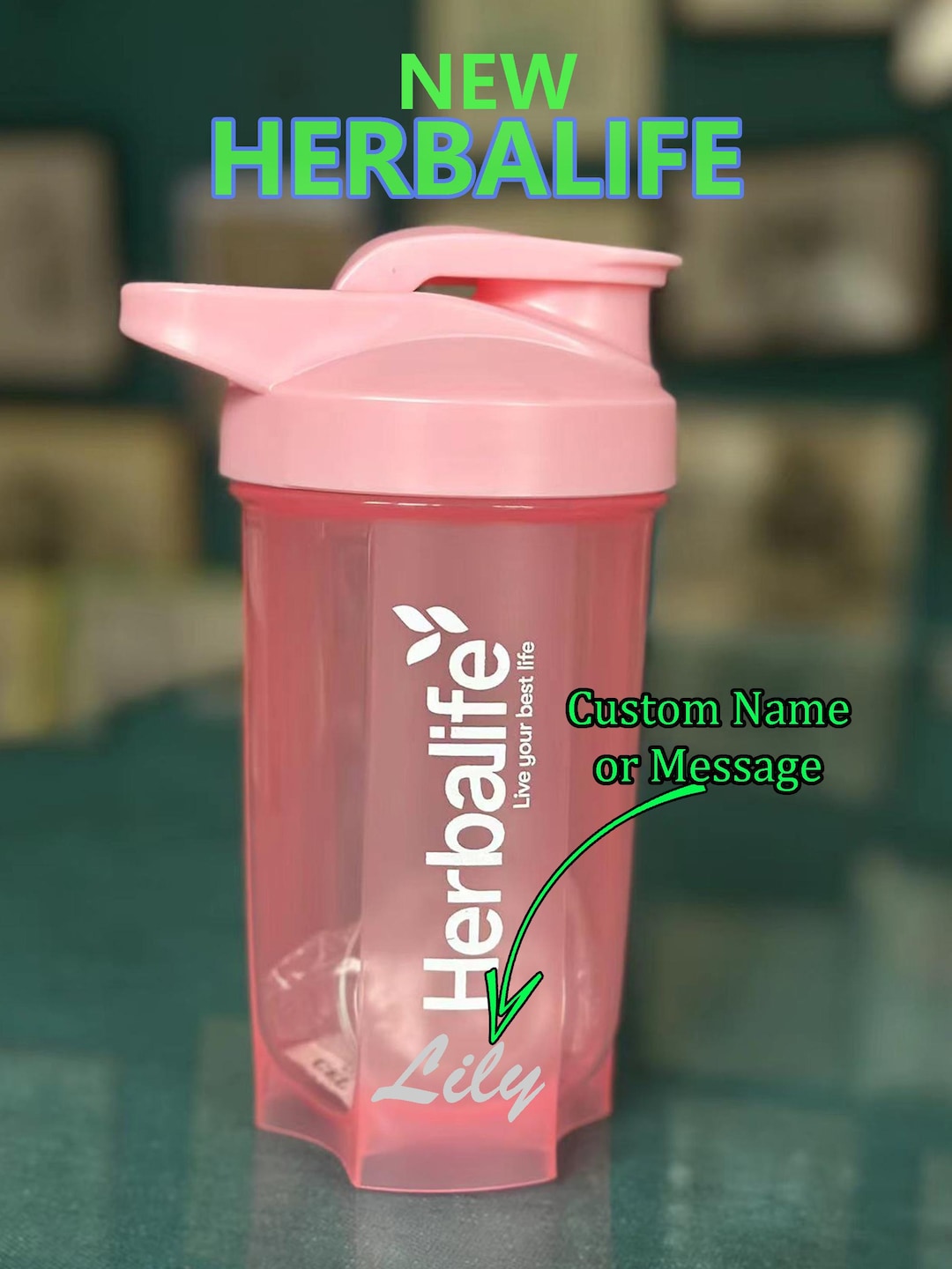 Custom Name Herbalife Protein Shaker: 500ml Easy-clean Mixer - Etsy