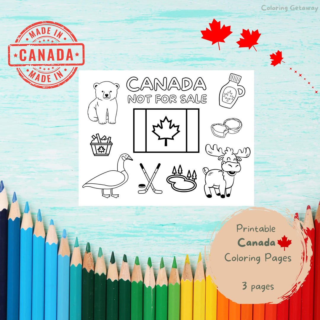 Canada Colouring Pages, Proud Canadian Colouring Pages, Colouring Kids ...
