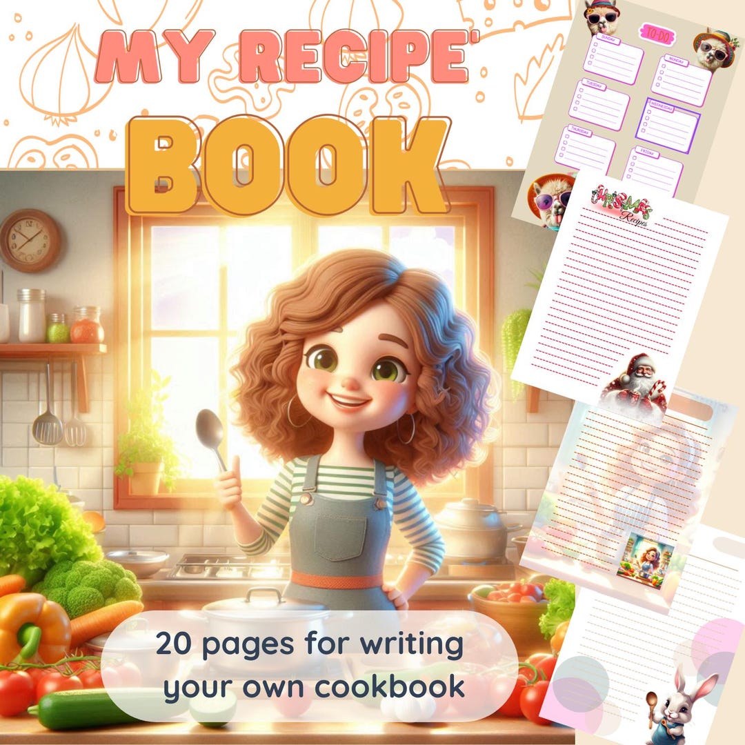 Printable Recipes for Kids, Cooking Activities for Kids, Creative ...